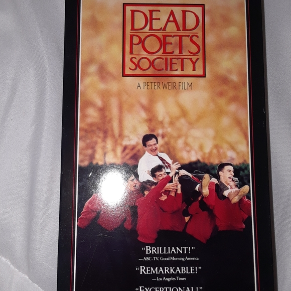 touchstone home video | Cameras, Photo & Video | Dead Poets Society Touchstone Home Video Vhs ...